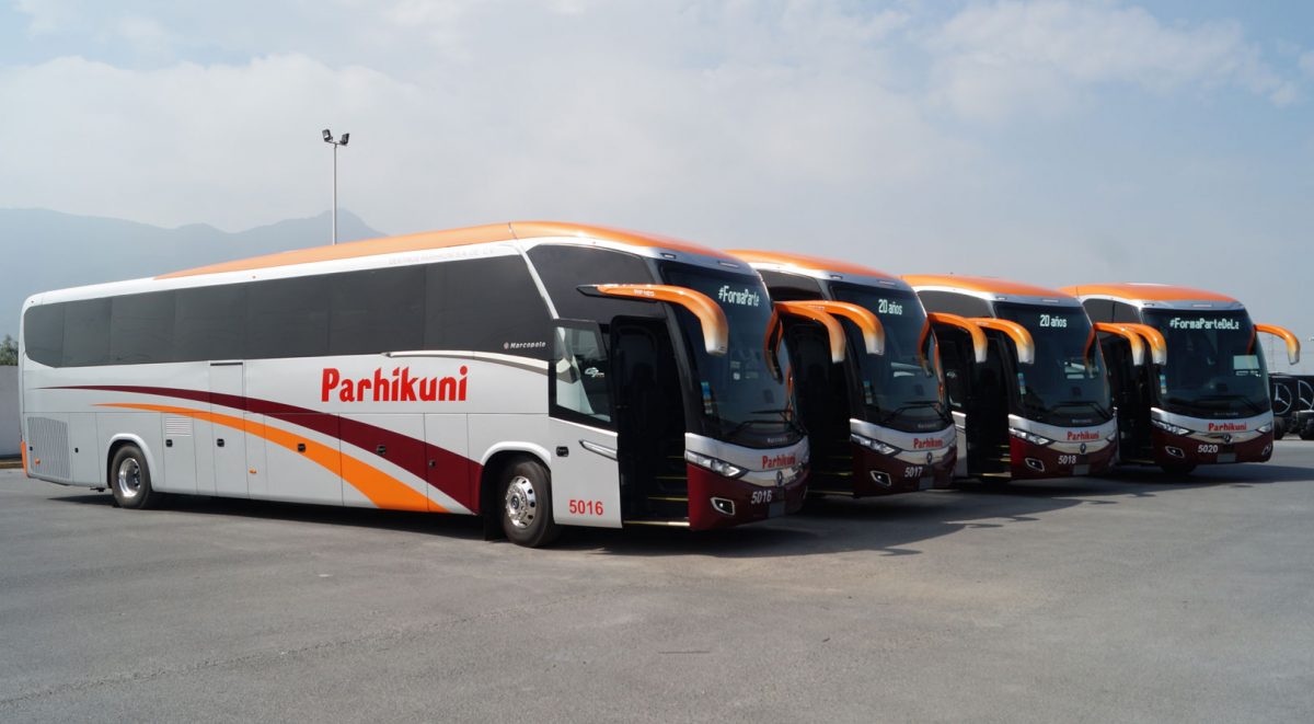 Parhikuni incorpora cinco autobuses – Indicador Automotriz